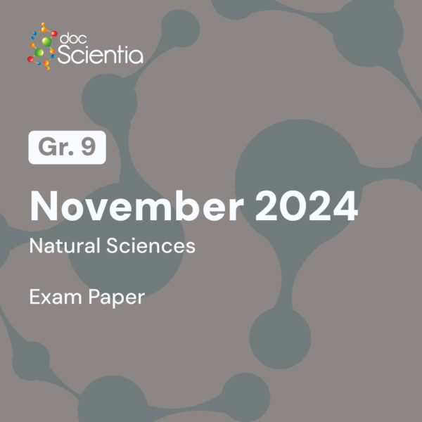Grade 9 Natural Sciences November Exam 2024 - Doc Scientia