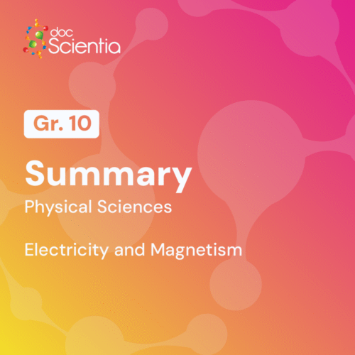 Grade 10 Physical Sciences - Physics: Electricity and Magnetism Summary ...