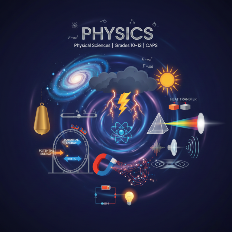 Complete Guide to Physics CAPS for Grades 10, 11 & 12